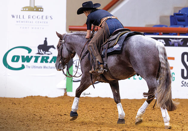 Tuli Dowers Rides Into NRCHA History
